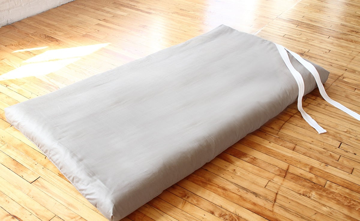 Green Cotton & Wool Dreamton stow, firm under pressure and soft to the ...