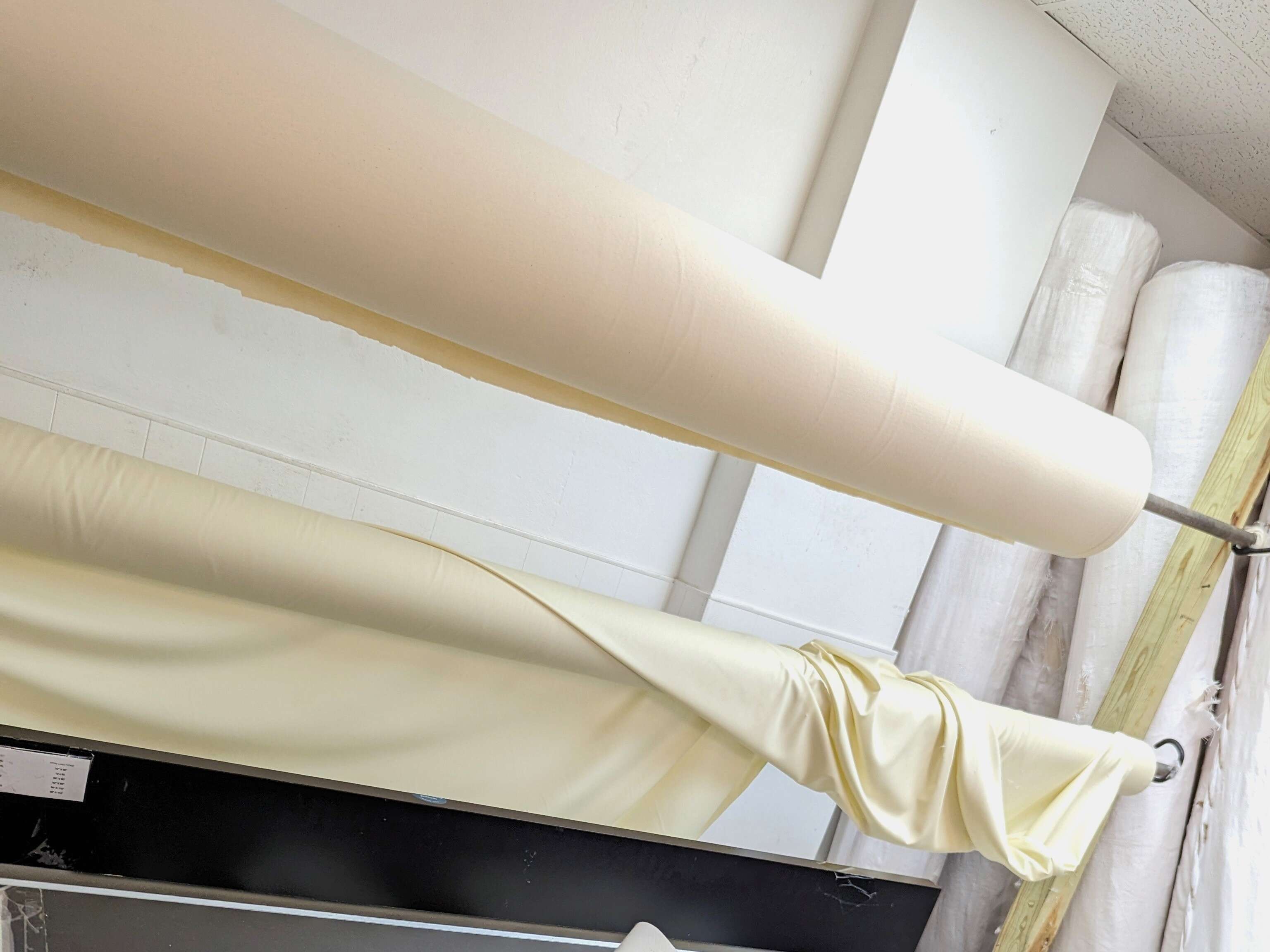 GOTS Organic Cotton Waterproof Fabric by the Yard 90" Wide